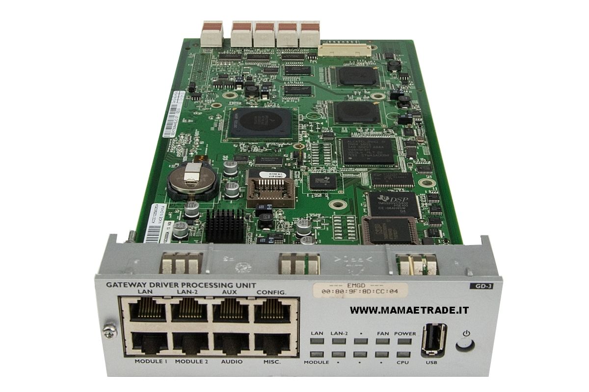 SCHEDA GD-3 PER CENTRALE ALCATEL OMNI PCX - R., SCHEDE PER CENTRALI ...