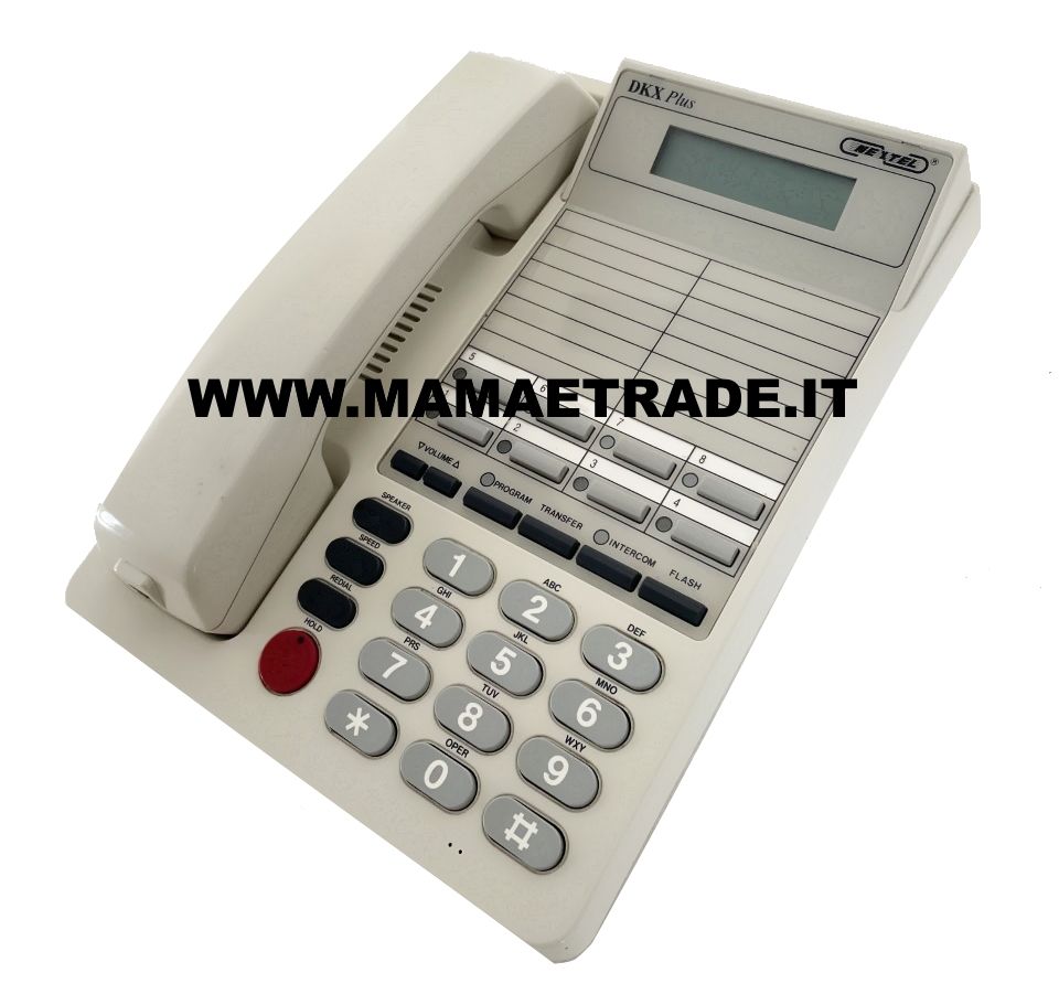 TELEFONO NEXTEL DKX PLUS DLX SET 8TD CON DISPLAY -REV, TELEFONI ...