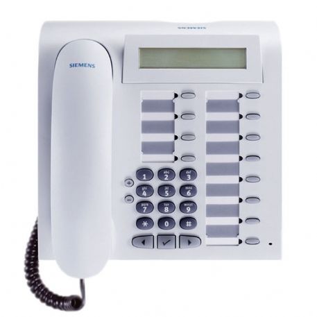 TELEFONO SIEMENS OPTIPOINT 500 ECONOMY ARCTIC (BIANCO) RIGENERATO A ...